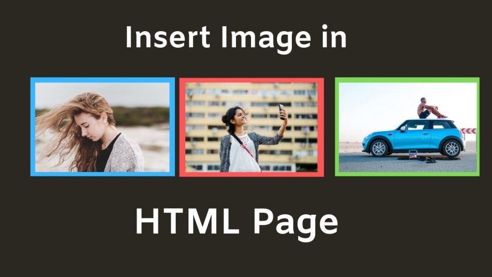 How to insert image in html using notepad - The Coding Bus