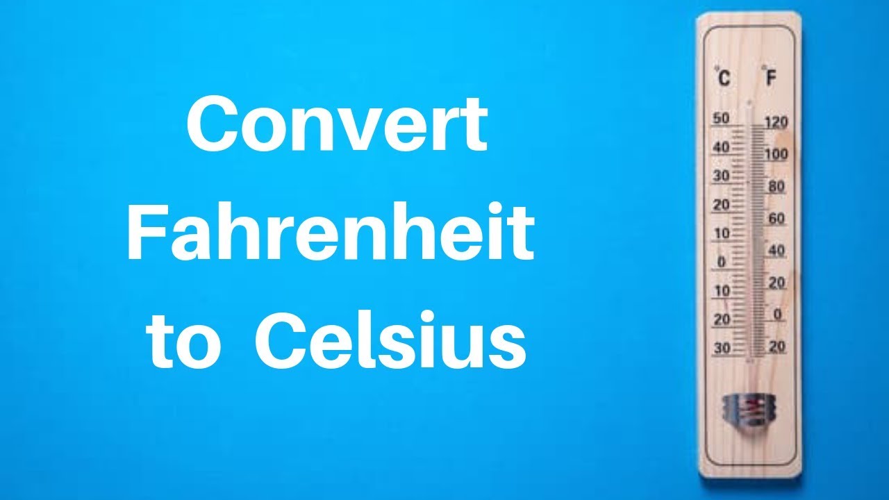 Java Program to convert temperature from Fahrenheit to Celsius - The ...