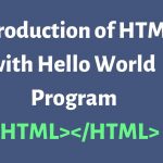 How to create first program in HTML - The Coding Bus
