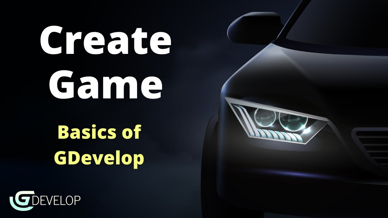 How To Create Game using GDevelop - The Coding Bus